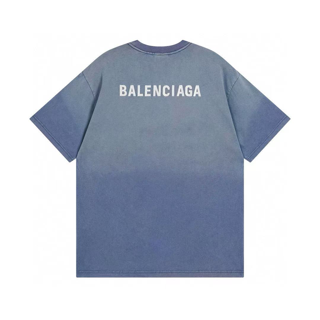 2025ss Gradient color t-shirt