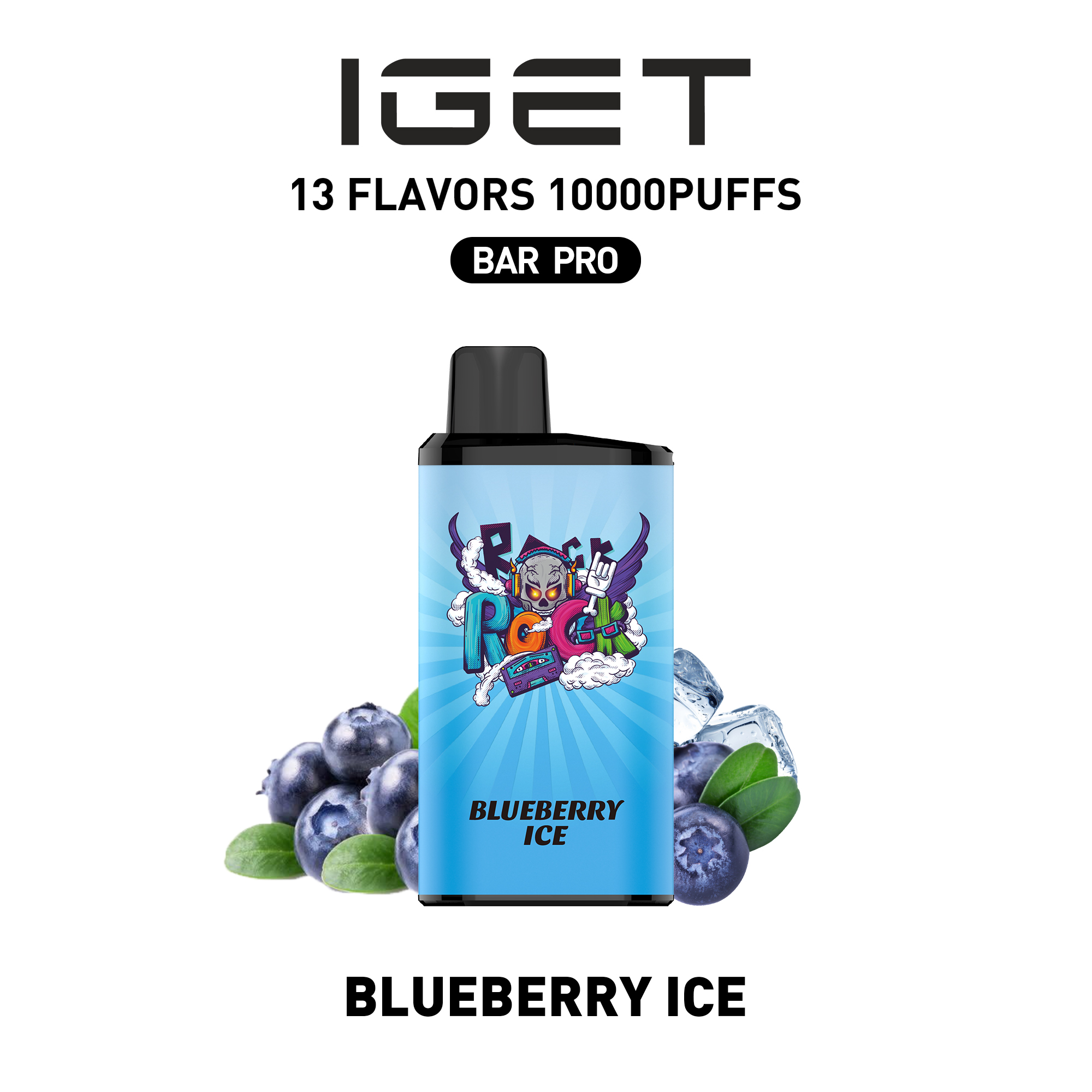 Blueberry Ice – IGET Bar Pro 10000 Puffs
