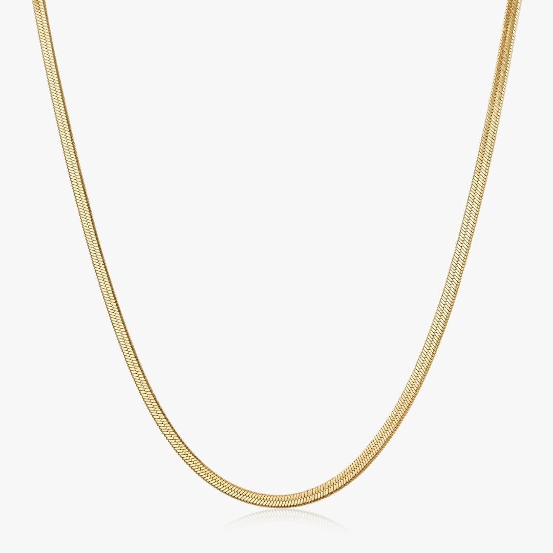 Gwendolyn Herringbone Necklace