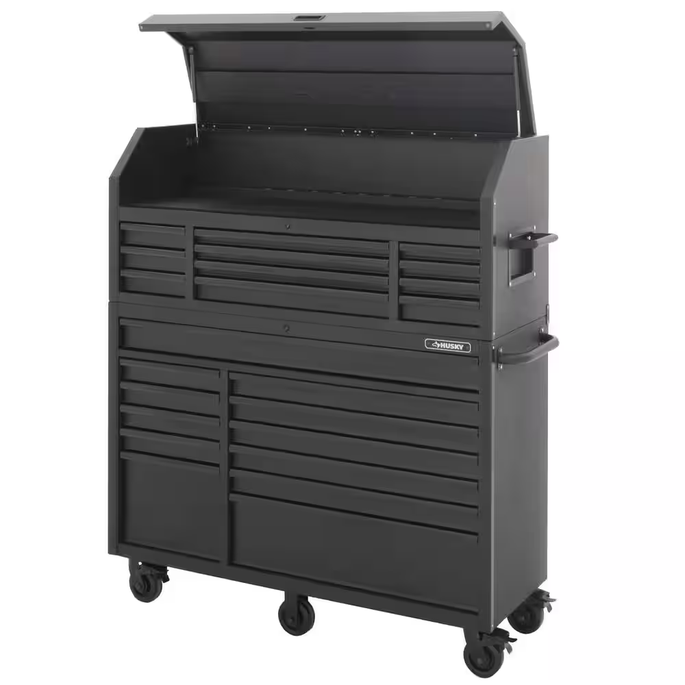 56 in. W x 22 in. D Heavy Duty 23-Drawer Combination Rolling Tool Chest ...