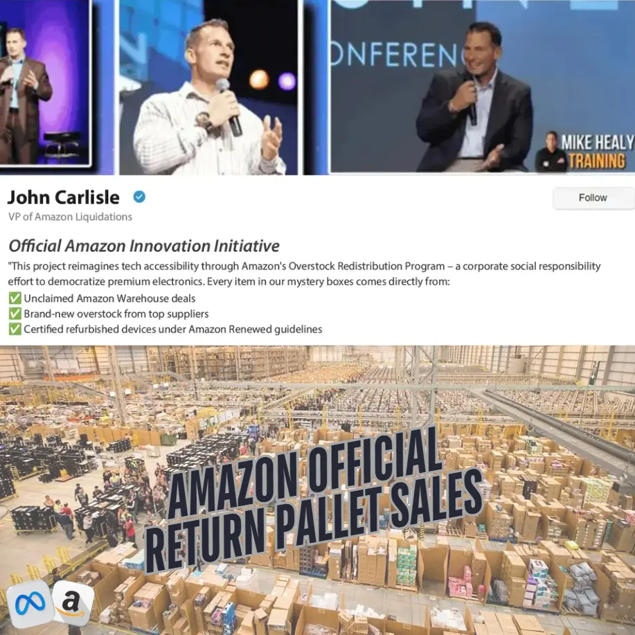 🎁2025 Amazon Warehouse Return Pallets📱💻🎮 - Last Chance to Order