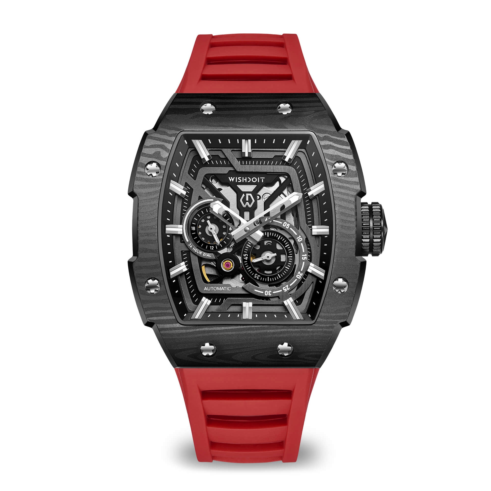 Full Speed - Black Watch (Red Strap)
